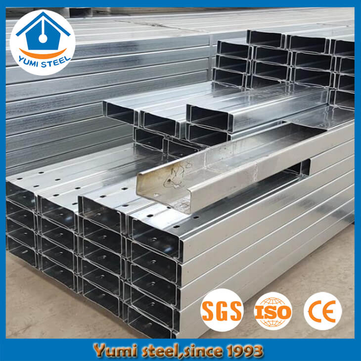 High-strength C100 Purlin Steel Frames for Steel Shed - Buy C Section ...